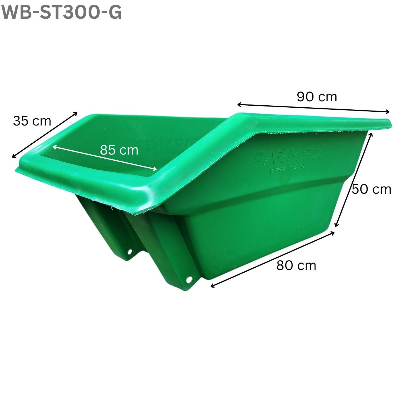Wheelbarrow Farmex WB300 - Green